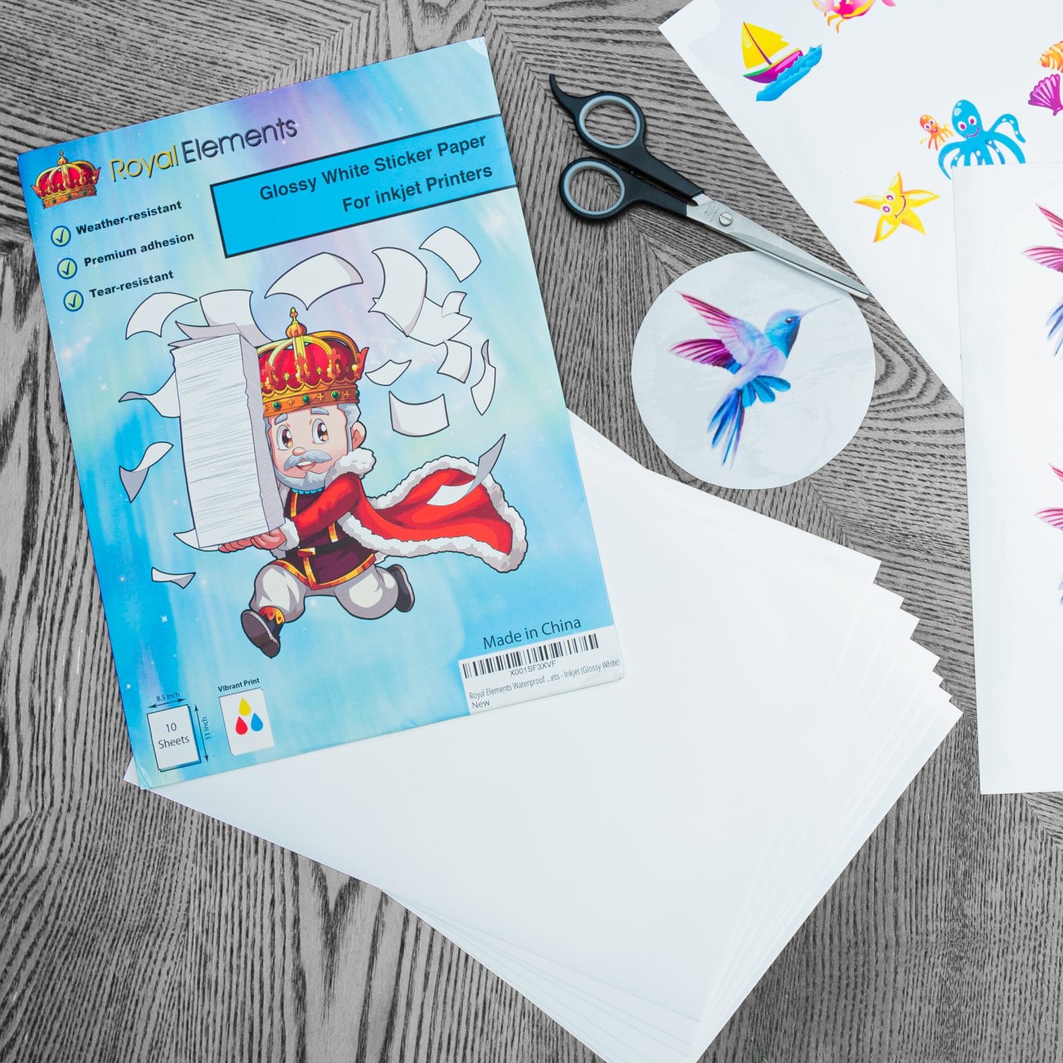 Royal Elements Waterslide Decal Paper – 20 Sheets - Royal Elements
