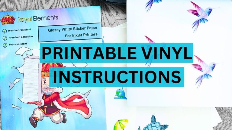 Home - Royal Elements: Printable Vinyl Sticker Paper & More!