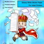 Royal Elements Printable Vinyl Sticker Paper for Inkjet and Laser ...
