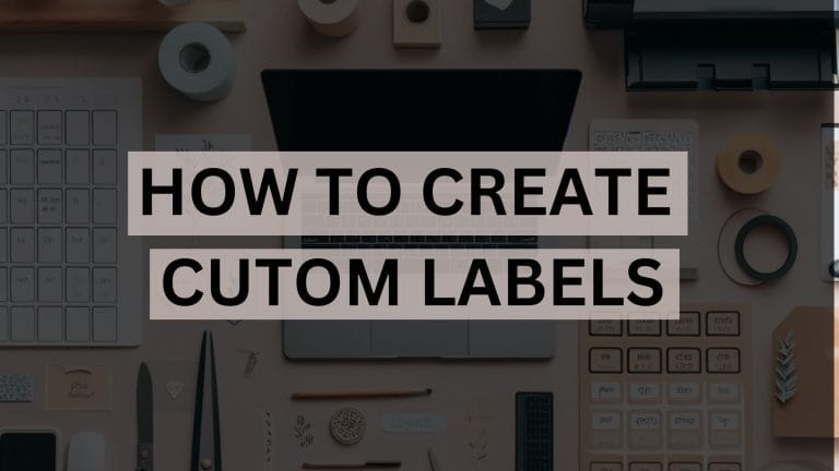 6 Simple Steps to Create Your Own Custom Labels - Royal Elements