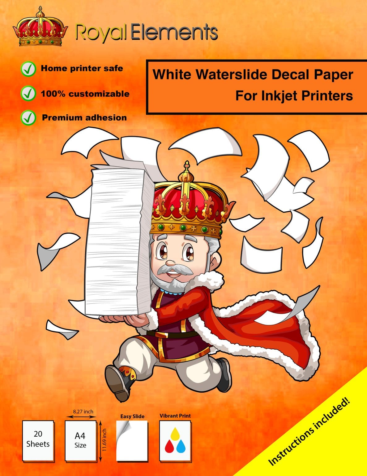 Home - Royal Elements: Printable Vinyl Sticker Paper & More!