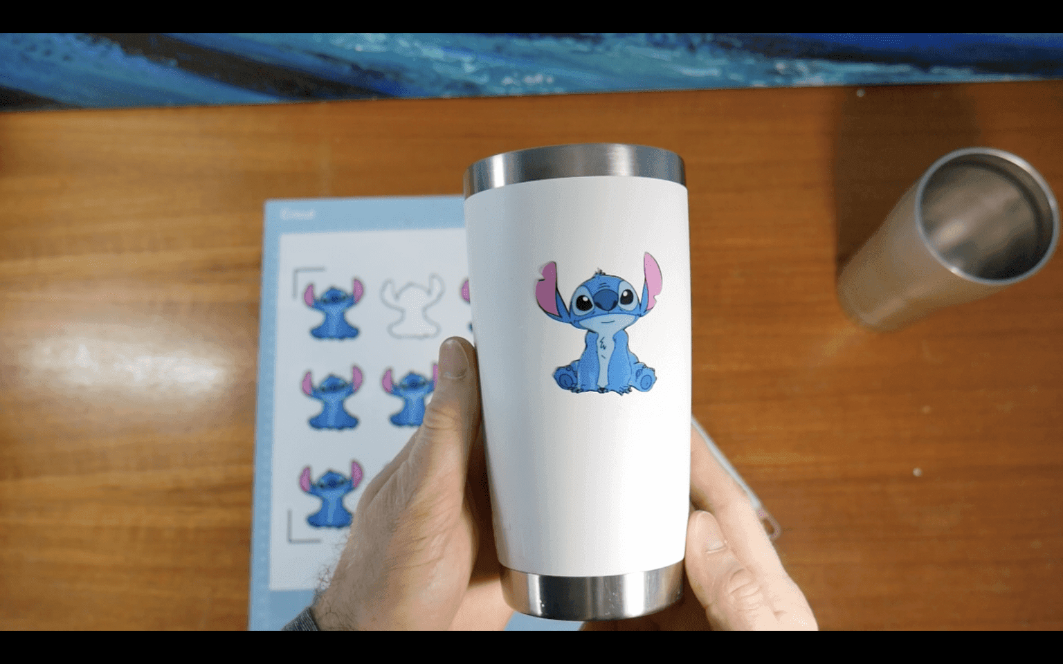 How To Make Clear Printable Vinyl Stickers - Royal Elements