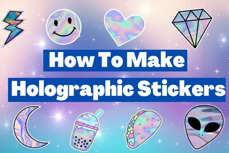 How To Make Holographic Stickers - Royal Elements