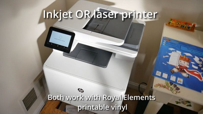 Best Printers for Printable Vinyl in 2025 (Inkjet vs. Laser) - Royal ...