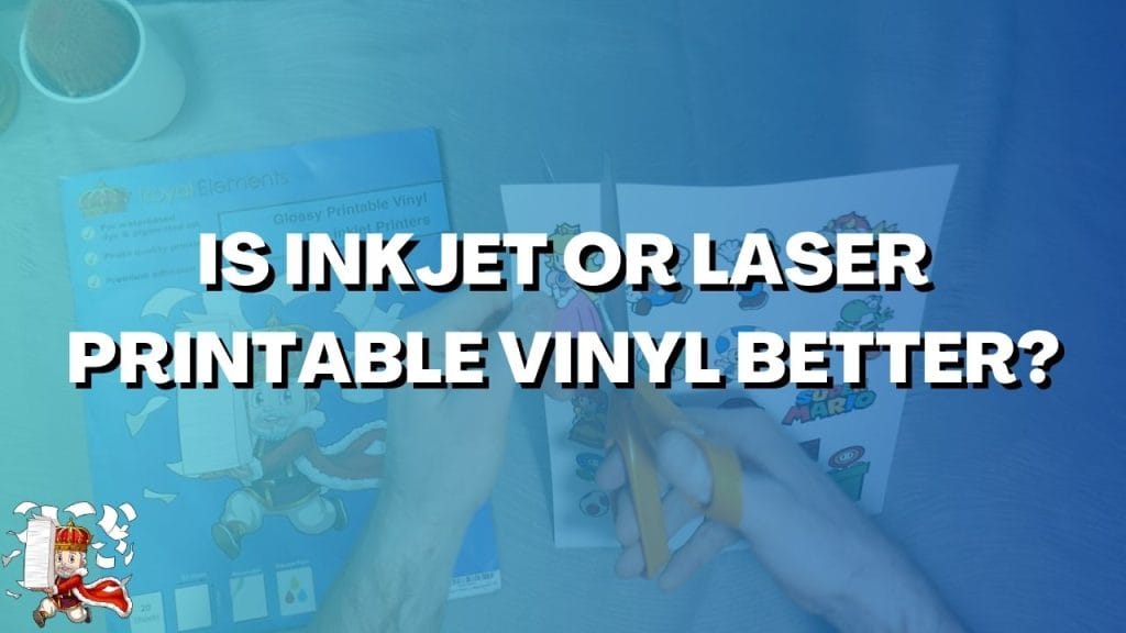 Printable Vinyl Sticker Sheets VS Printable Heat Transfer Vinyl - Royal ...