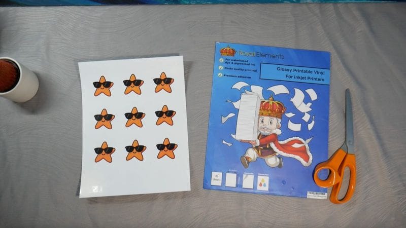 How to Get Vibrant Colors When Printing on Printable Vinyl Sticker ...